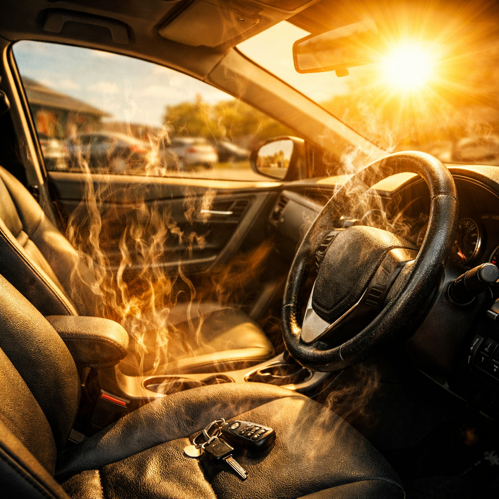 Why Does Your Car Turn Into an Oven in Summer? The Science Explained